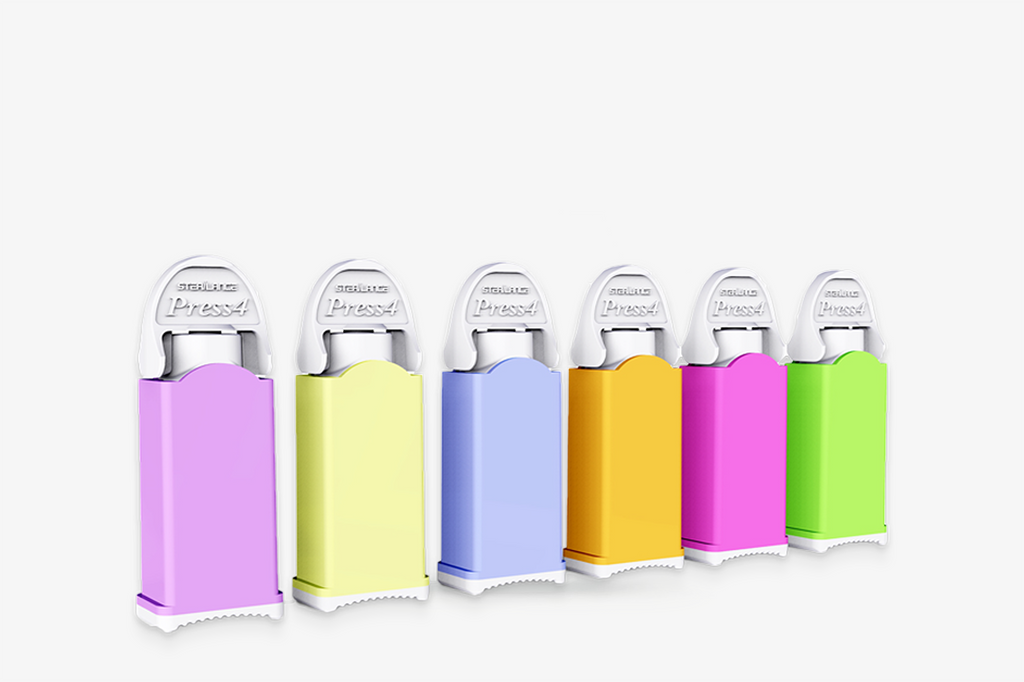 PRESS4 Pressure Activated Safety Lancet - Contact Activated | Domrex Pharm